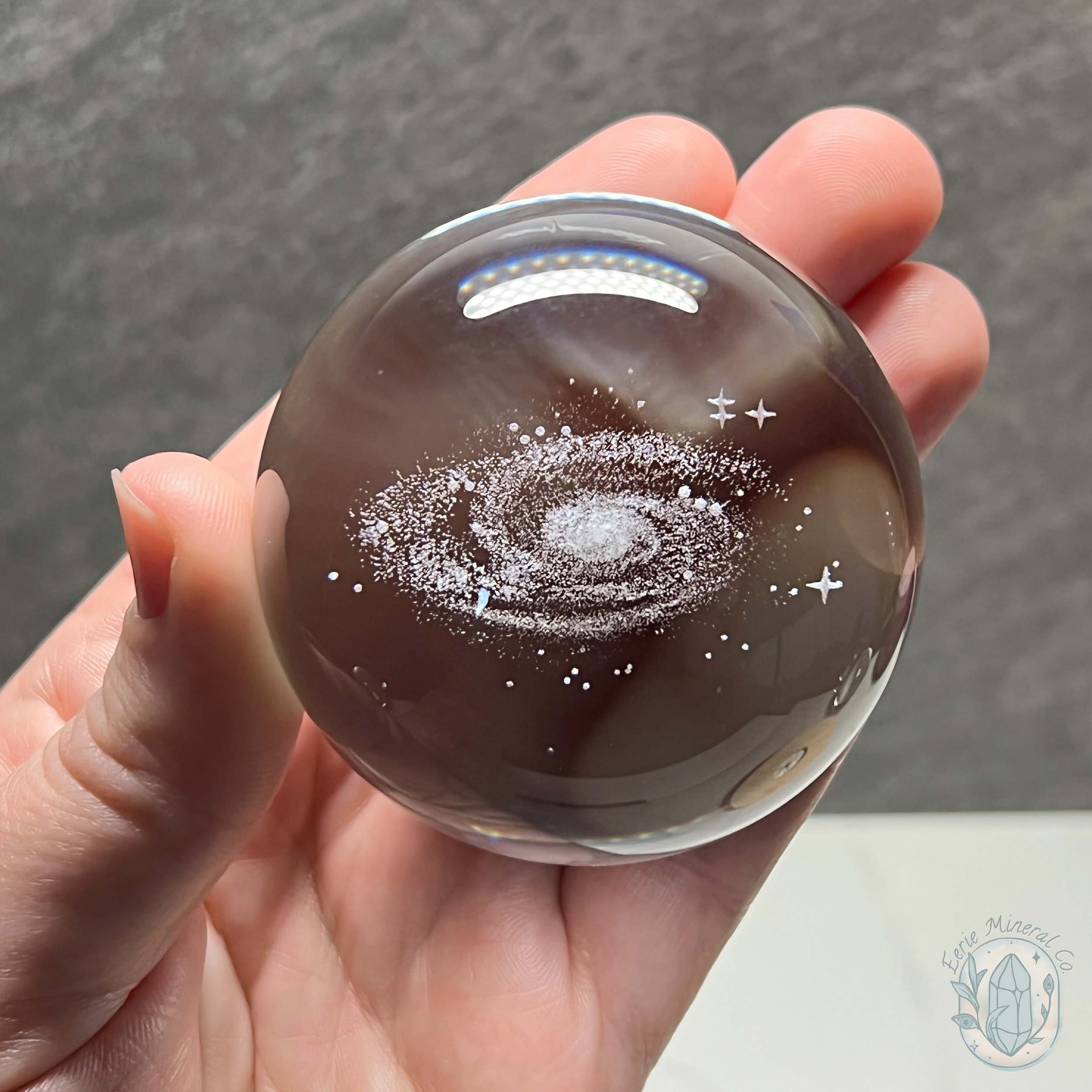 Precision 3D Laser Etched Clear Glass Spheres | New Spheres and Orbs ...