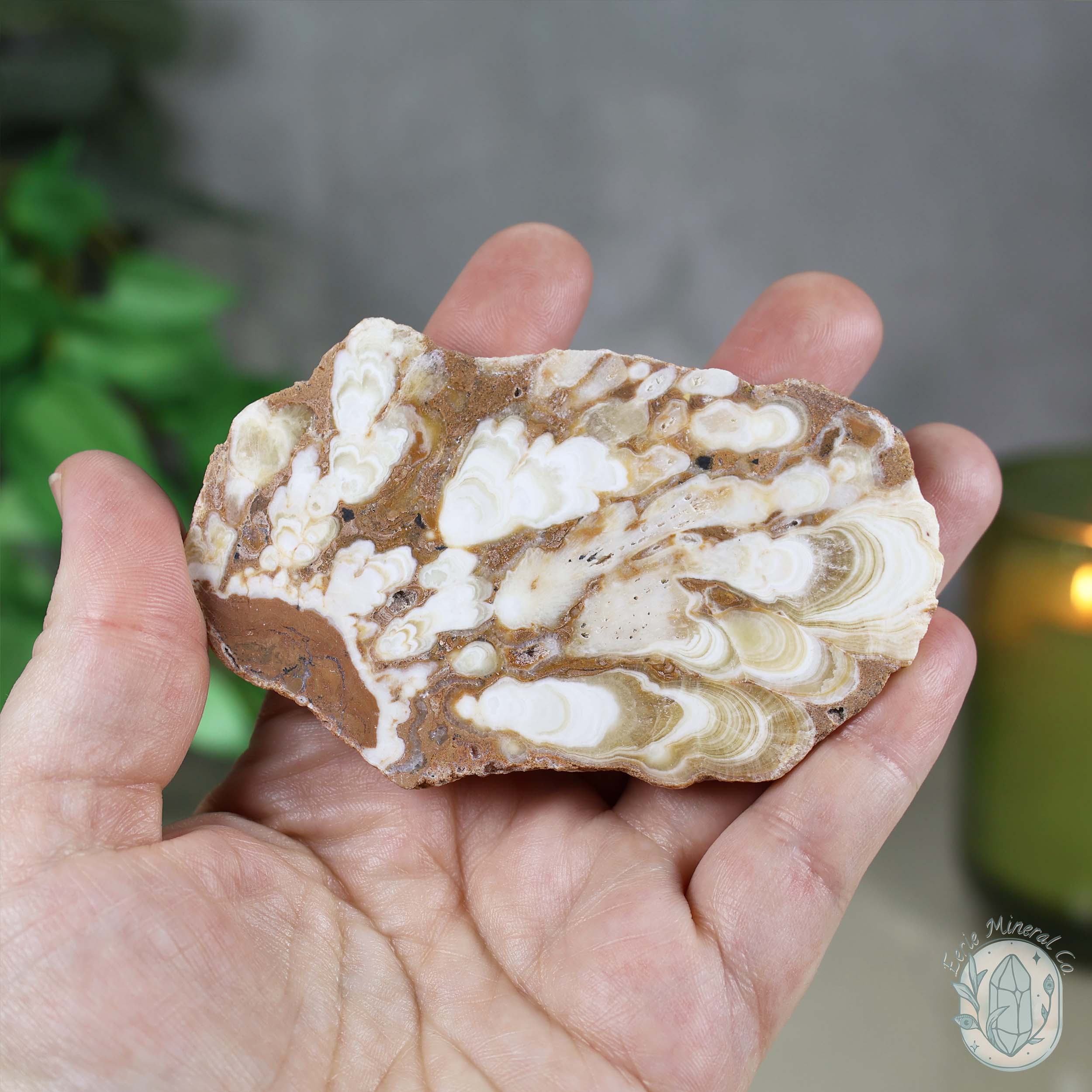 Polished Amber Calcite Slab | New Amber Calcite Slabs Just Arrived ...