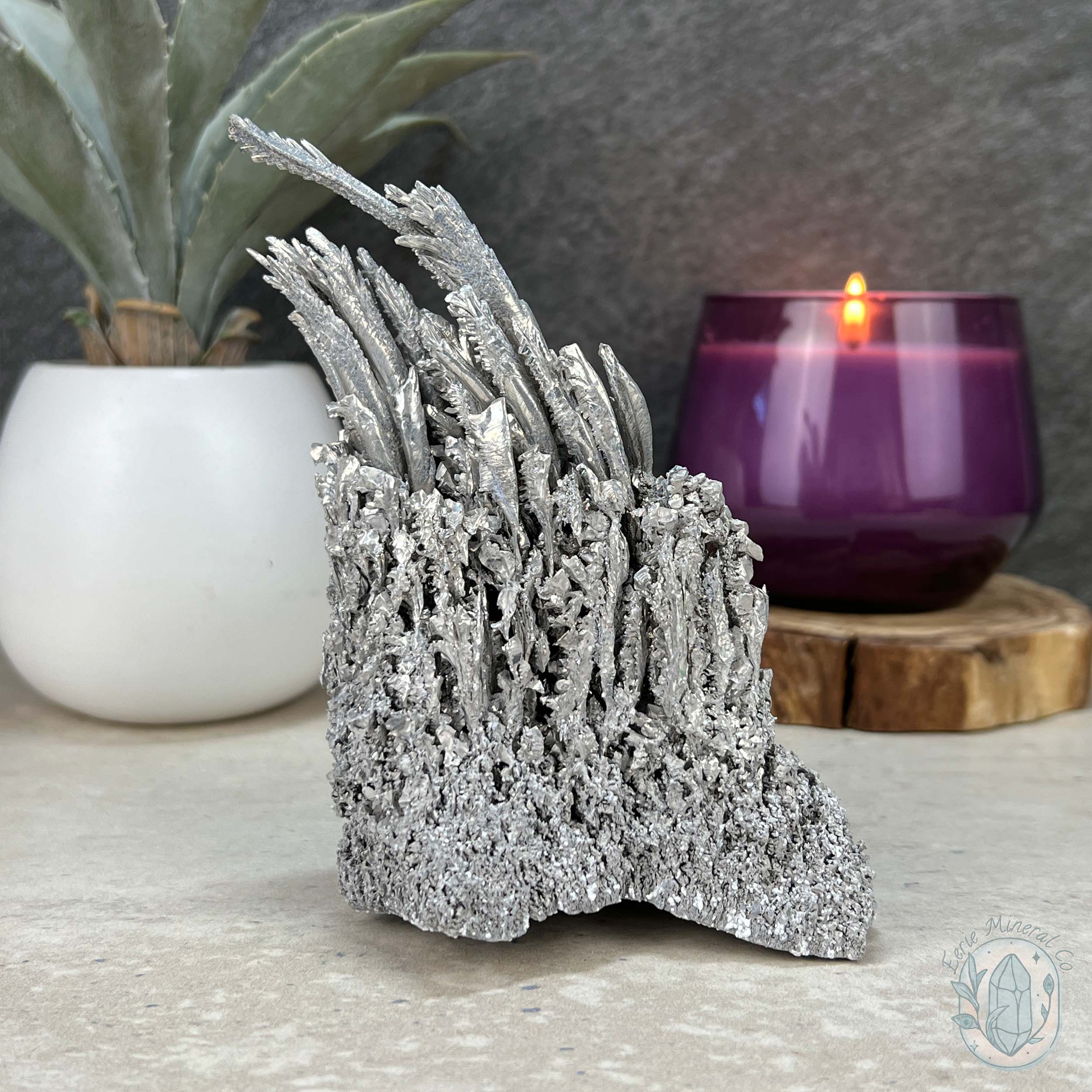 Natural Raw Silver Magnesium Display Specimen - Hard to Find Specimens ...