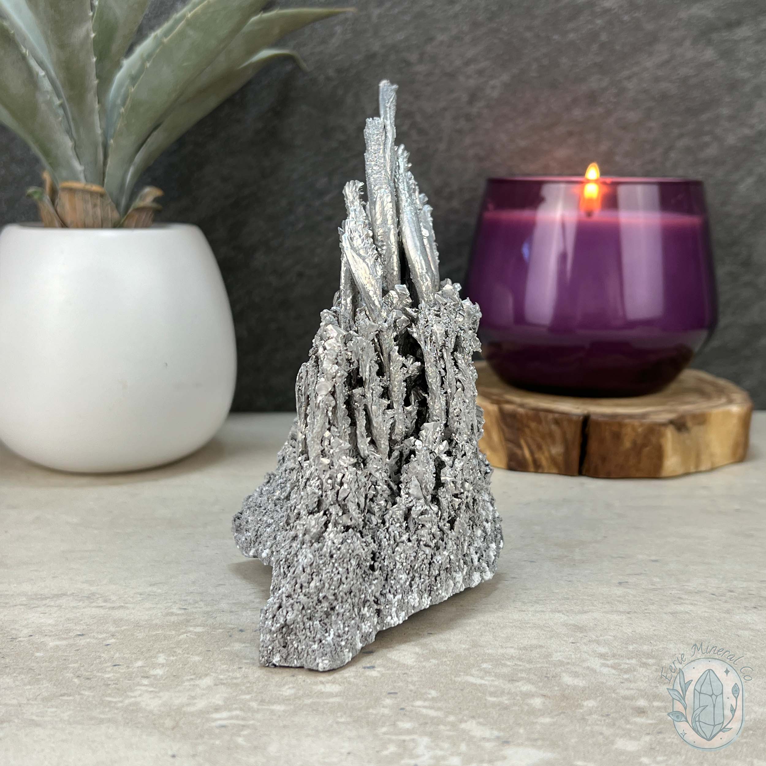 Natural Raw Silver Magnesium Display Specimen - Hard to Find Specimens ...