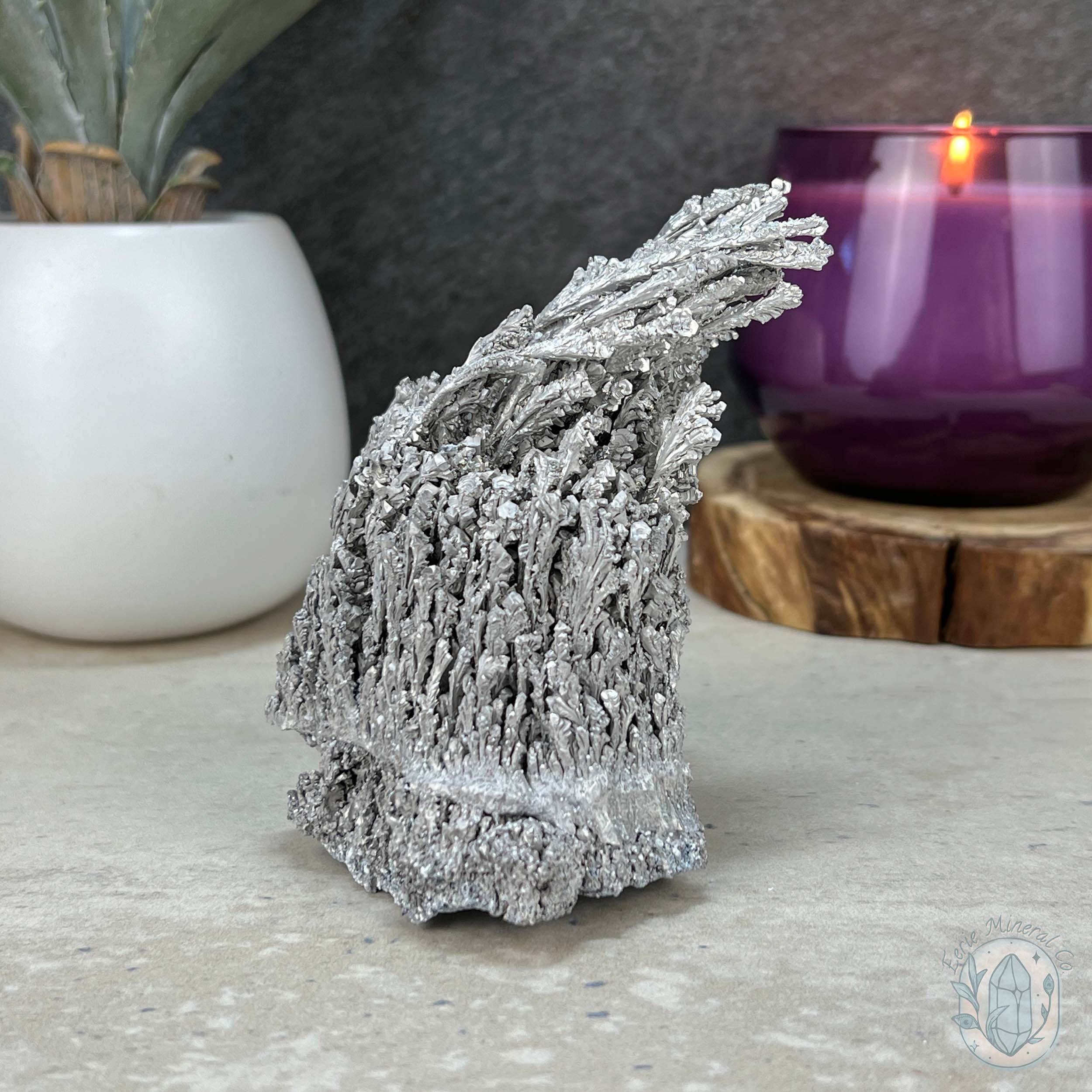 Natural Raw Silver Magnesium Mineral Specimen - Rocks for Sale – Eerie ...