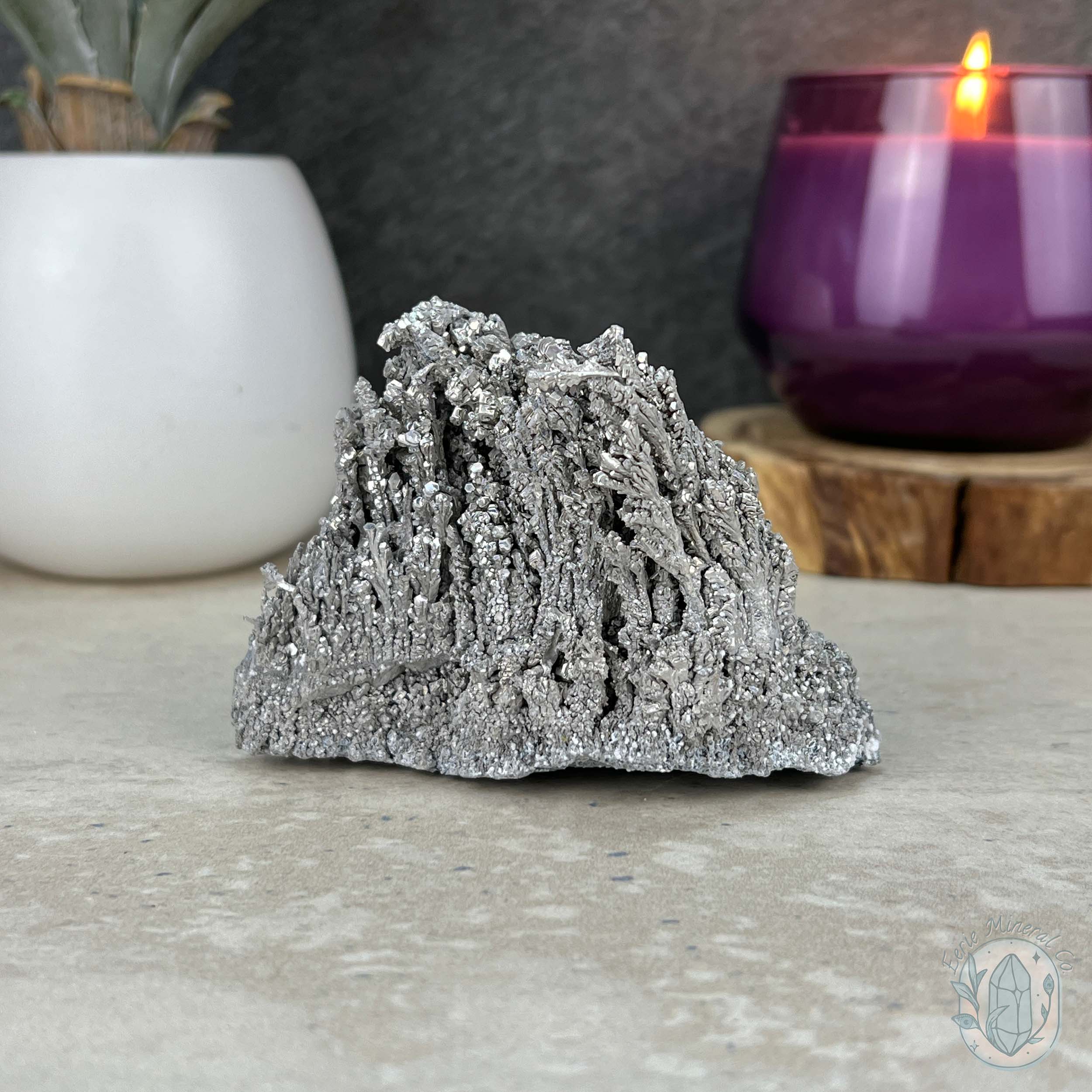 Natural Raw Silver Magnesium Display Specimen - Metaphysical Minerals ...