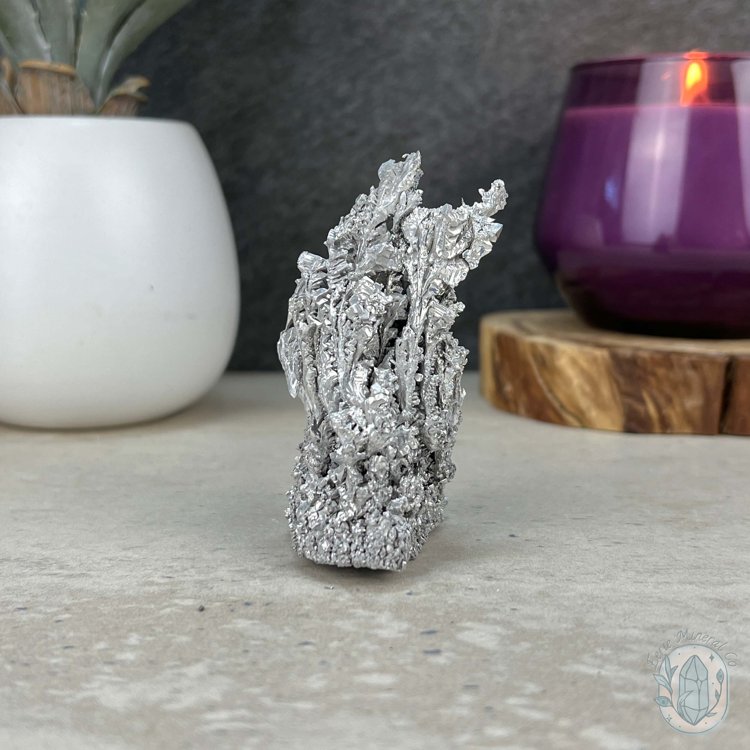 Raw Silver Magnesium Mineral Display Specimen - High Quality Crystals ...
