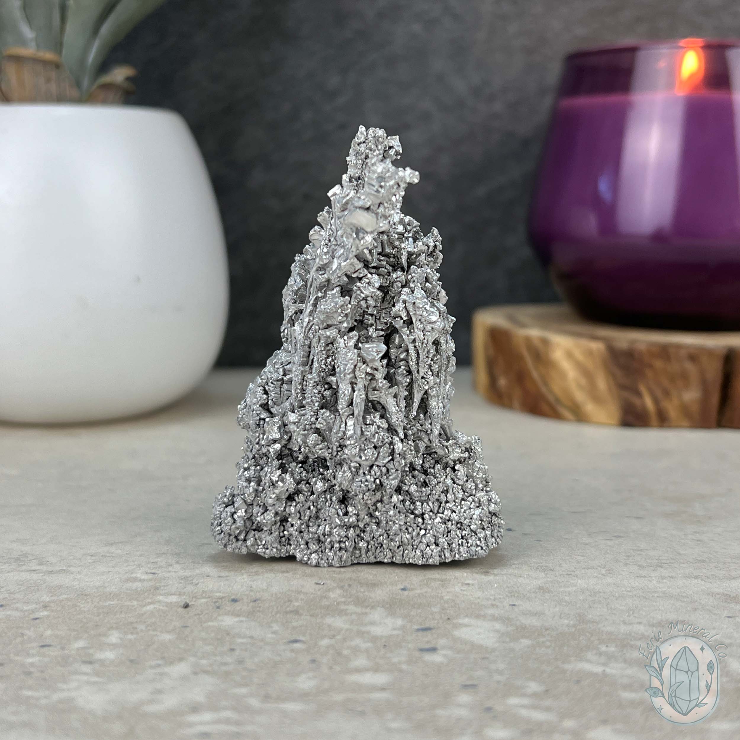 Raw Silver Magnesium Mineral Display Specimen - High Quality Crystals ...