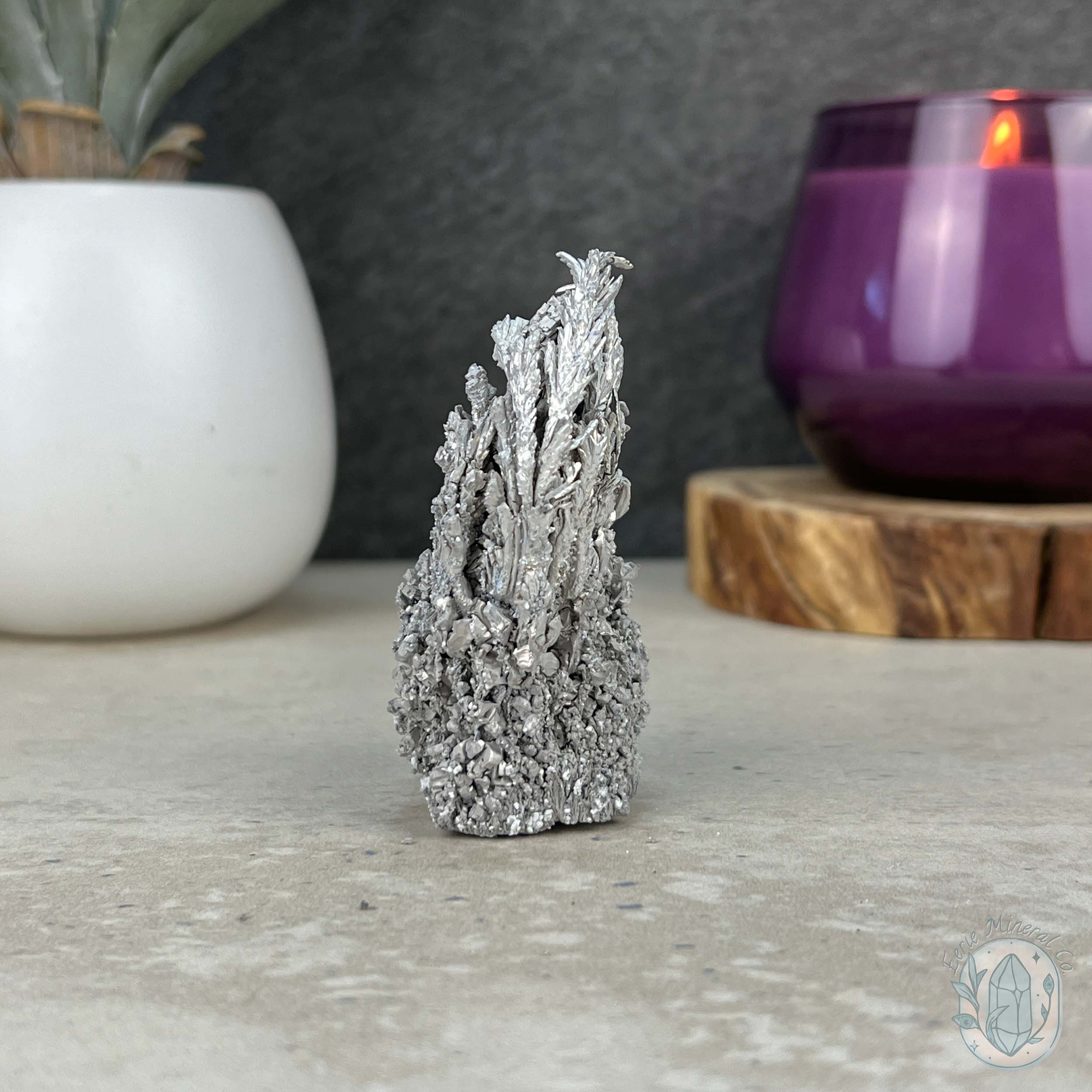 Raw Silver Magnesium Mineral Display Specimen - High Quality Crystals ...