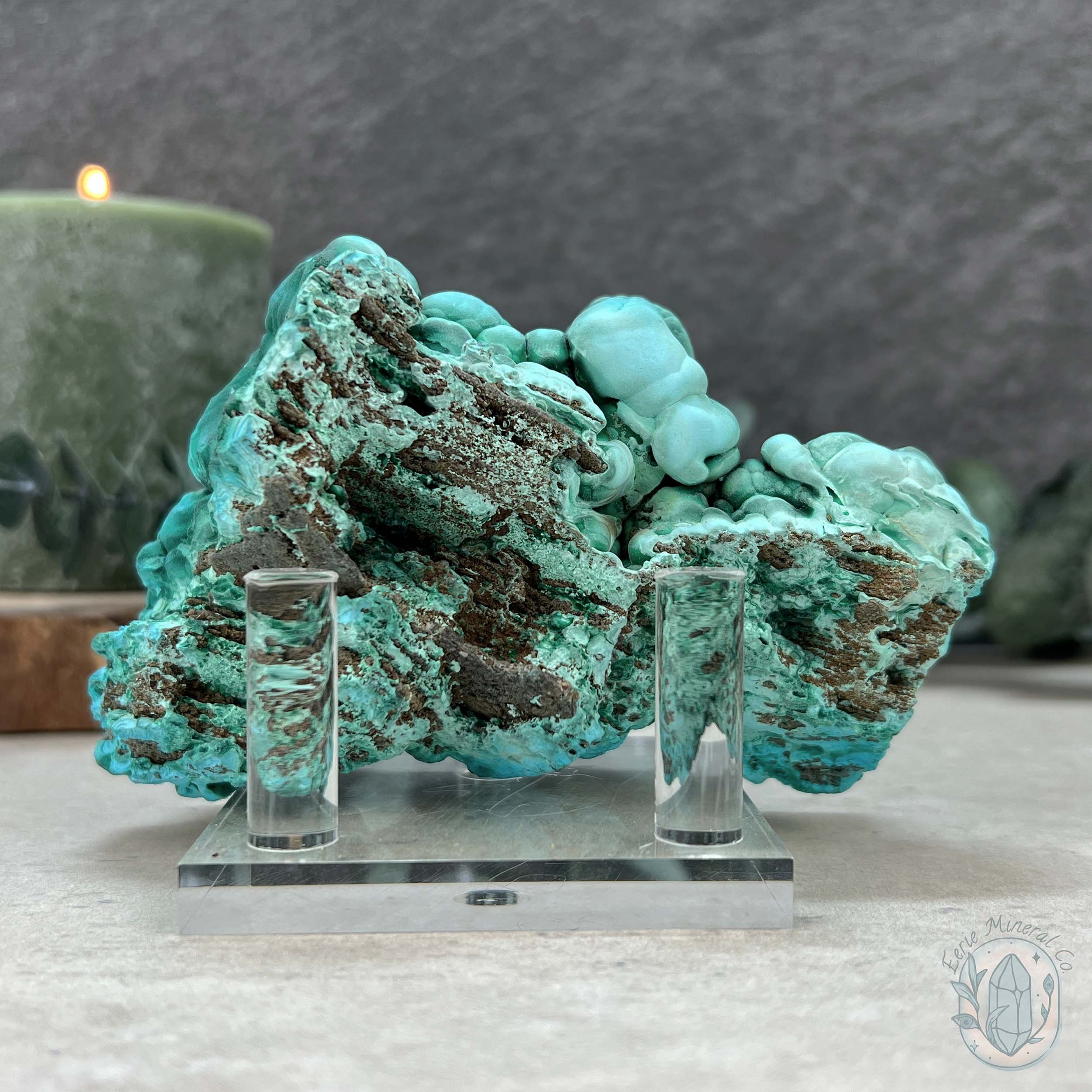 Raw Velvet Malachite and Chrysocolla Specimen | New Arrivals Monthly ...