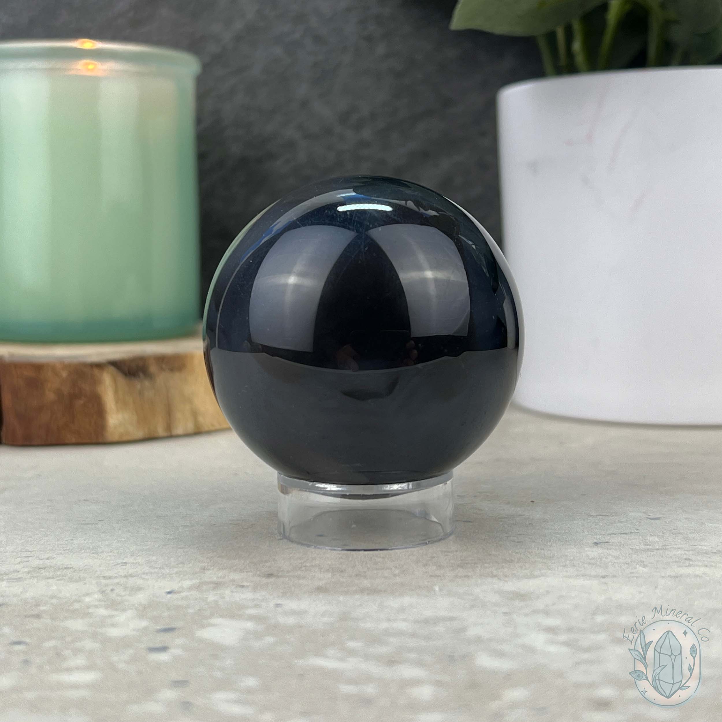 57mm UV Reactive Volcano Agate Polished Sphere | UV Minerals Available ...