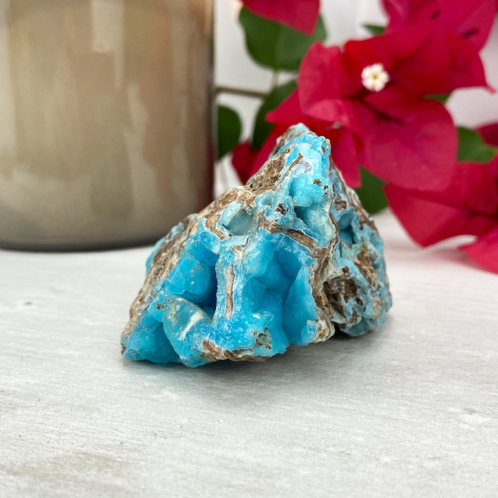 Natural Hemimorphite Specimen | Eerie Mineral Co.
