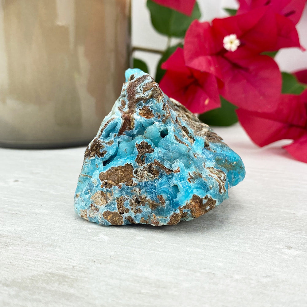 Natural Hemimorphite Specimen | Eerie Mineral Co.
