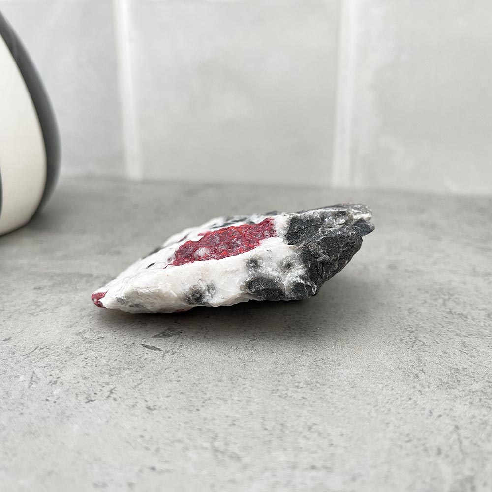 Natural Cinnabar Stone Specimen | Eerie Mineral Co.