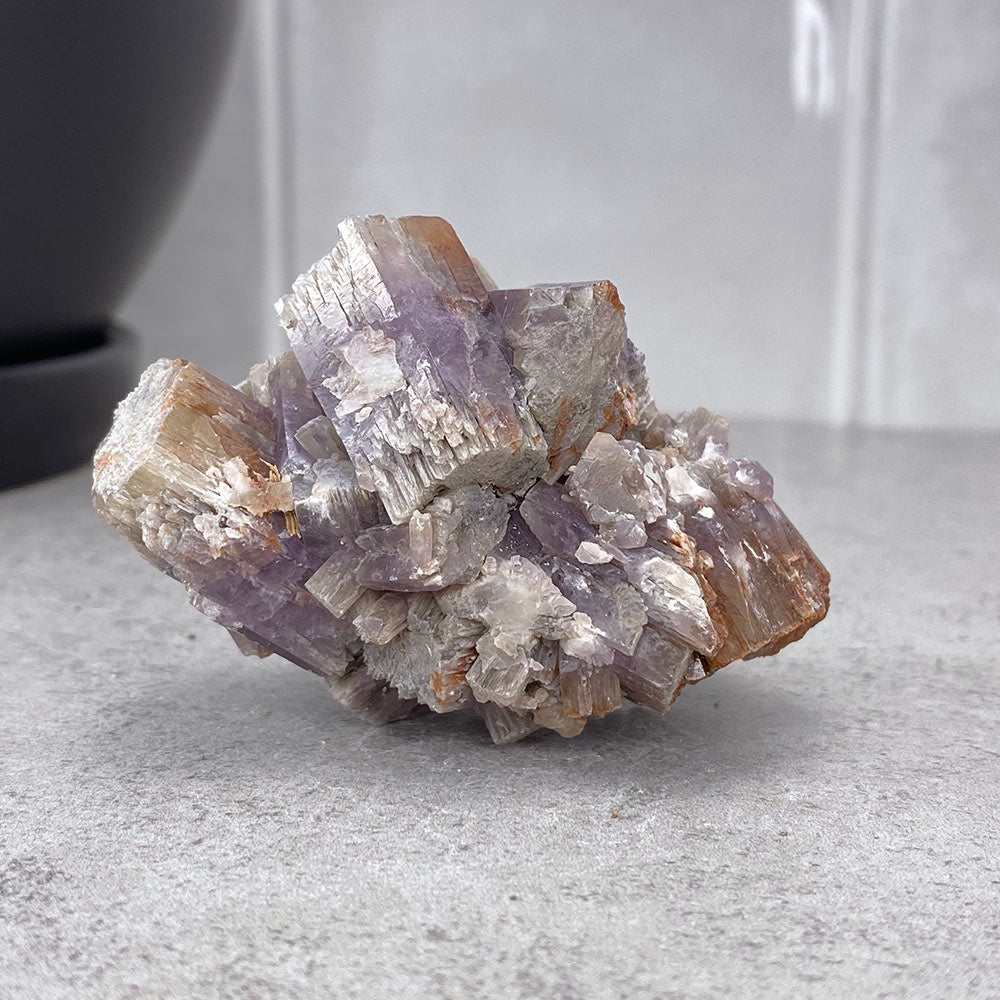 Natural Purple Aragonite Cluster | Eerie Mineral Co.