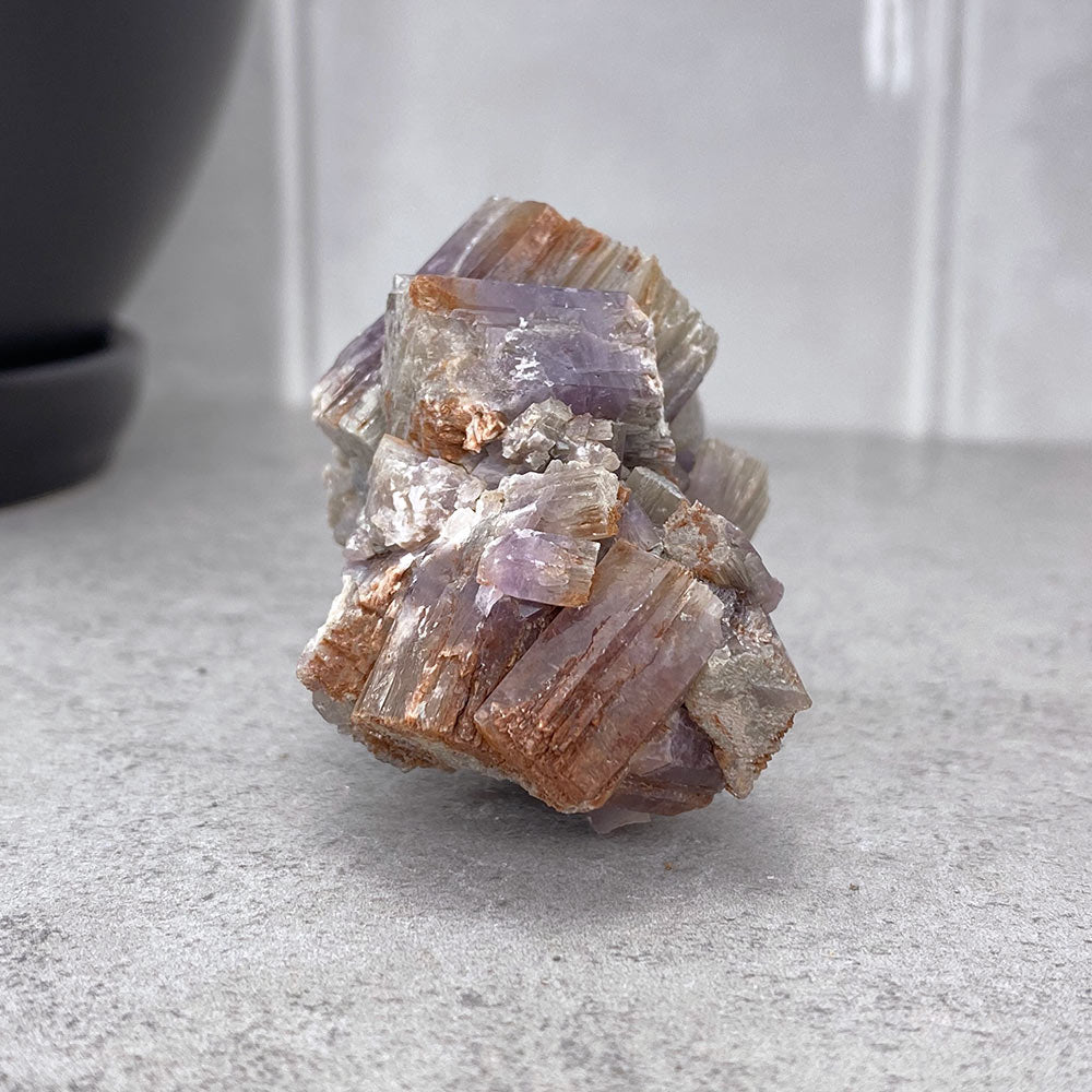 Natural Purple Aragonite Cluster | Eerie Mineral Co.