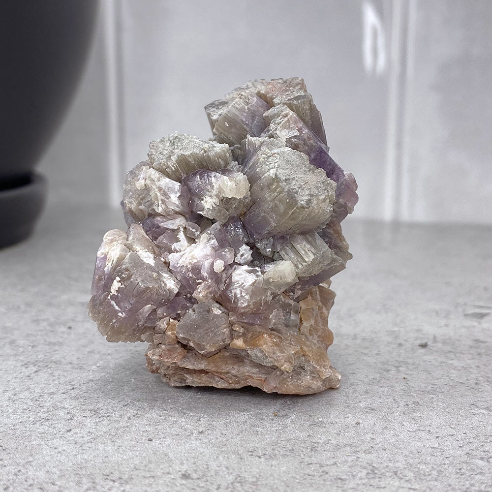 Natural Purple Aragonite Cluster | Eerie Mineral Co.