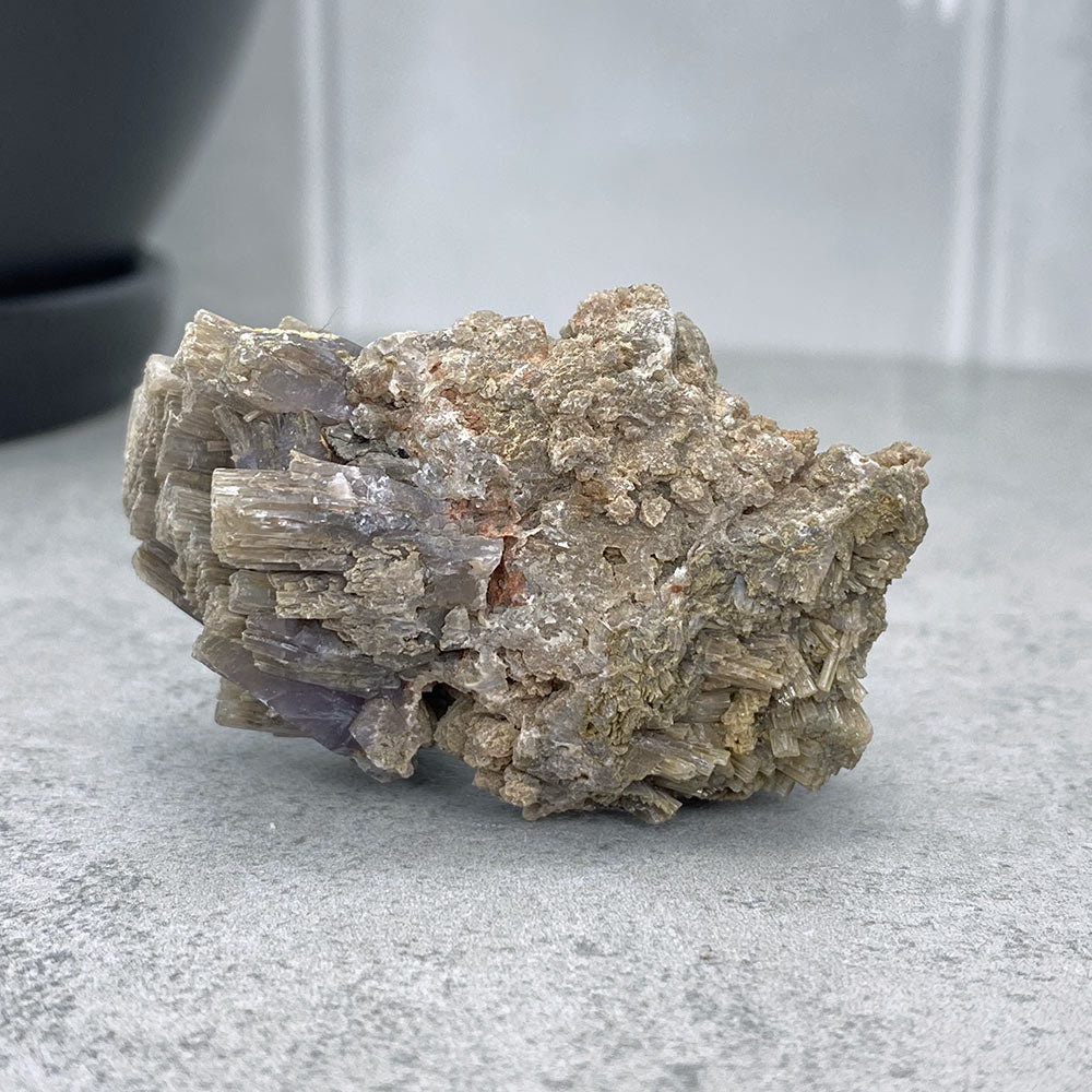 Natural Purple Aragonite Cluster | Eerie Mineral Co.