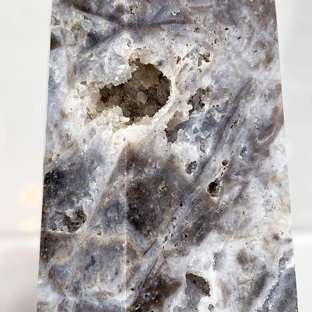 Polished Brown Sphalerite Tower | Eerie Mineral Co.