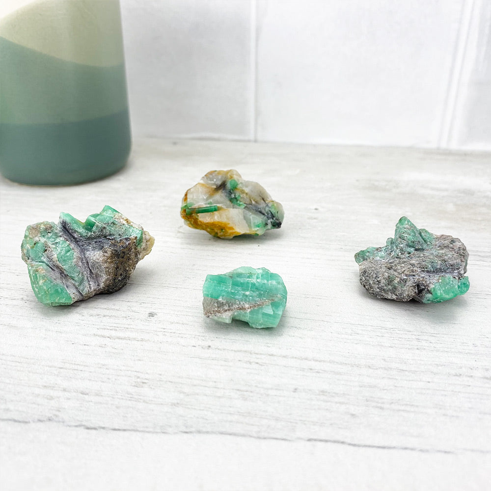 Natural Rough Emerald Specimen | Eerie Mineral Co.