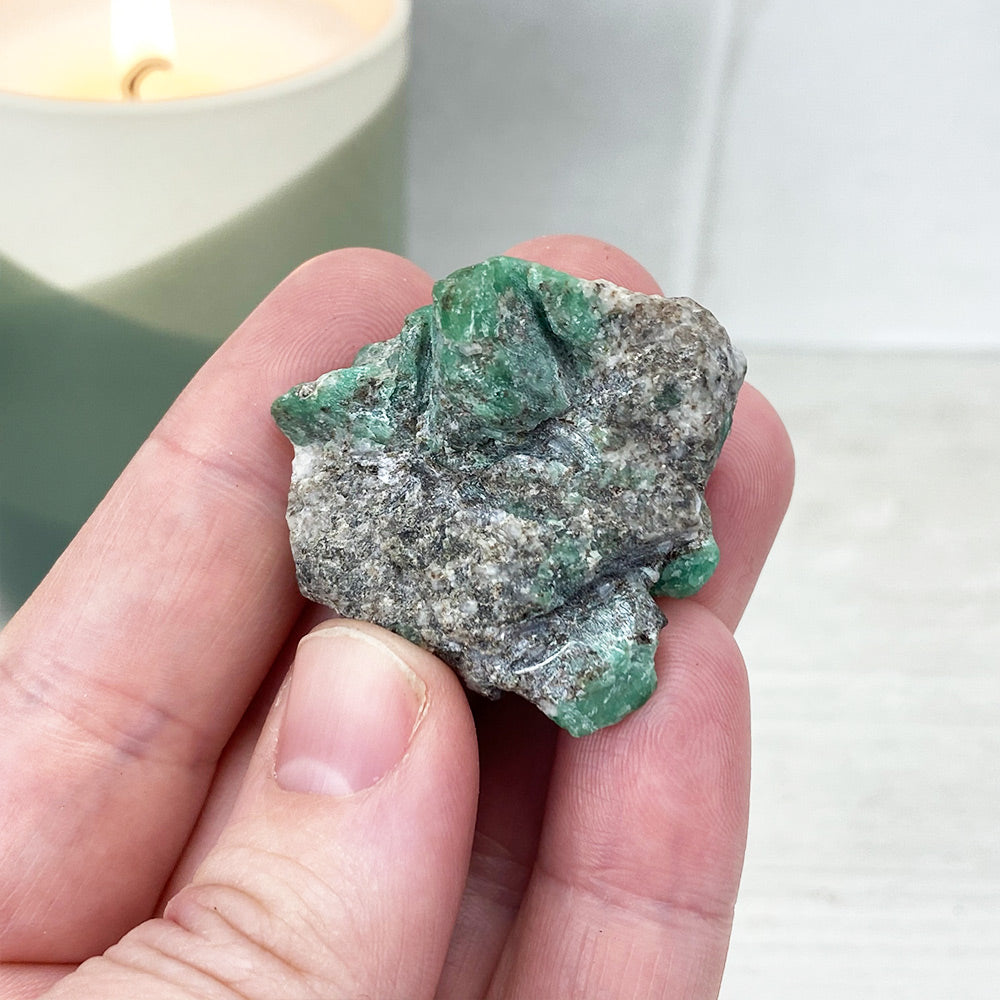 Natural Rough Emerald Specimen | Eerie Mineral Co.